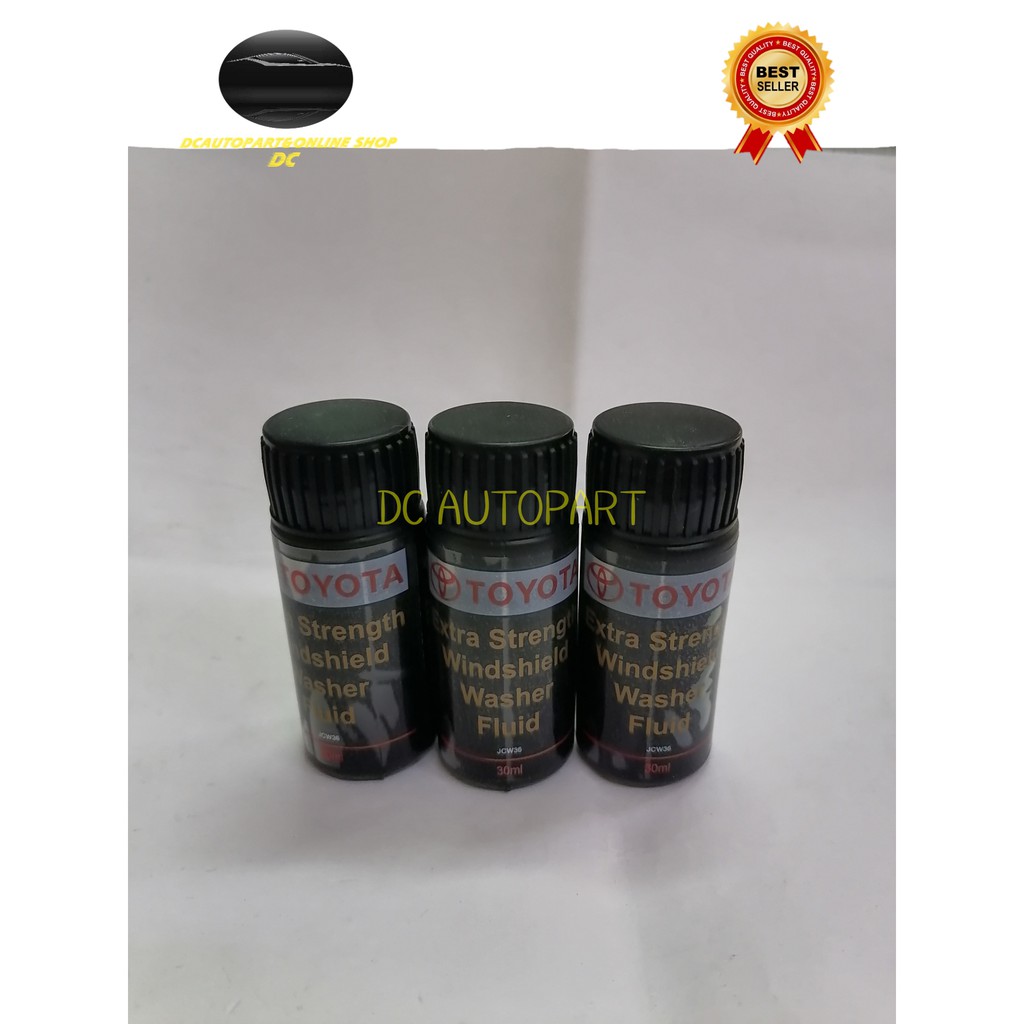 ORIGINAL TOYOTA EXTRA STRENGTH WINDSHIELD WASHER FLUID 30ML | Shopee ...
