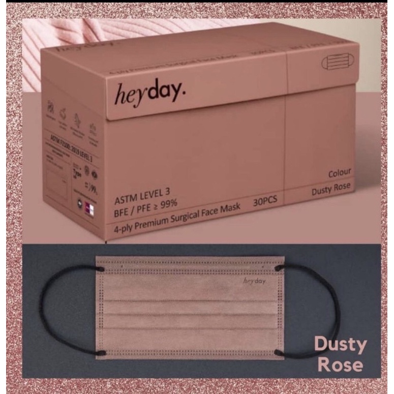(Ready Stock)Heyday 4Ply Premium Surgical/Medical face mask(MaskOn ...