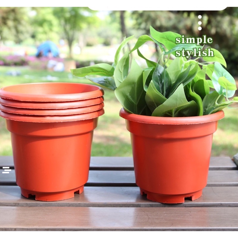 PASU BUNGA MURAH 18CM TOP pokok bunga flower pot plastik HIGH QUALITY ...