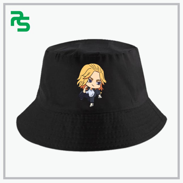 Tokyo Revengers Mikey Chibi Bucket Hat | Shopee Malaysia