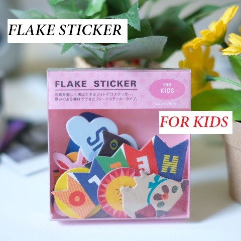 FLAKE STICKER FOR KIDS ( 19PIECES ) FROM JAPAN | Shopee Malaysia
