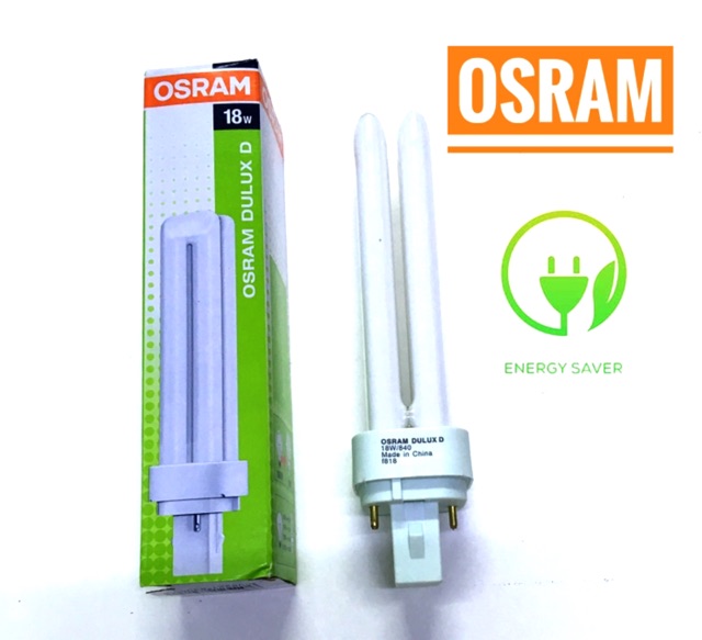 Osram 18w Dulux D PLC 2P bulb | Shopee Malaysia