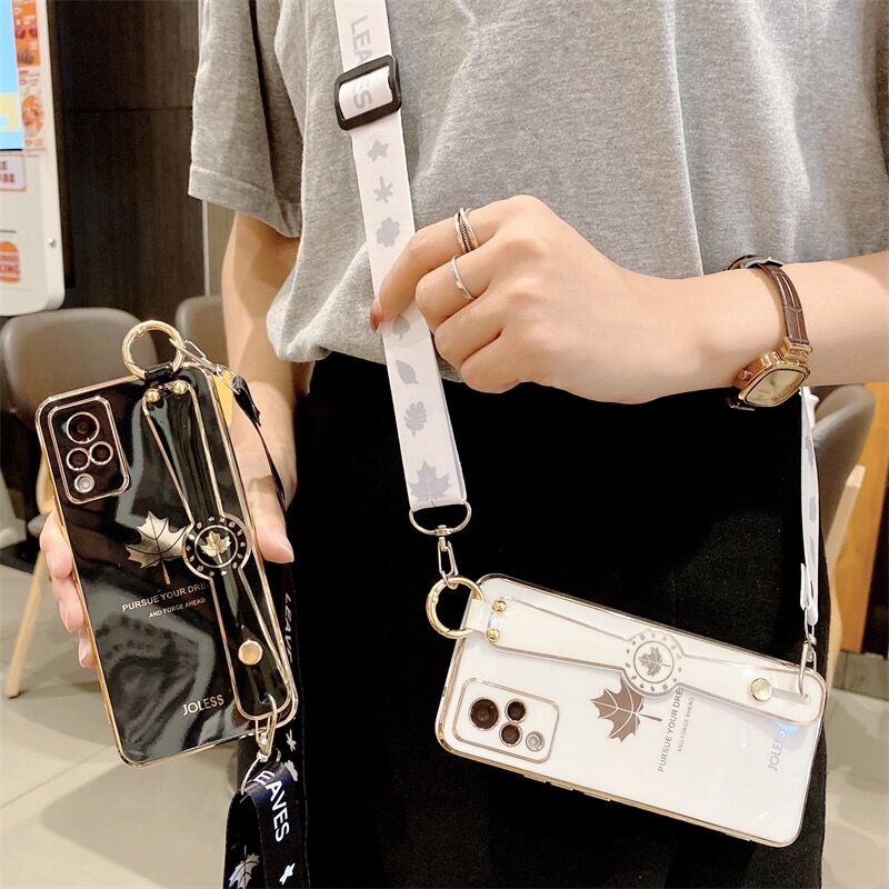 Luxury Maple Leaf Phone Case for Vivo 1906 1902 1903 1904 1901 1915 ...