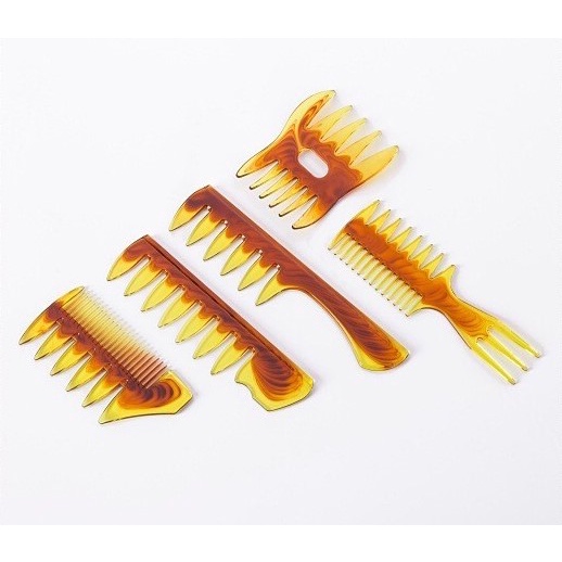 Barber Comb Men Hair Comb, Wide Tooth Pomade Comb, Detangle Comb ...