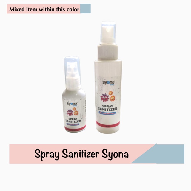Hand Sanitizer Syona spray | Shopee Malaysia
