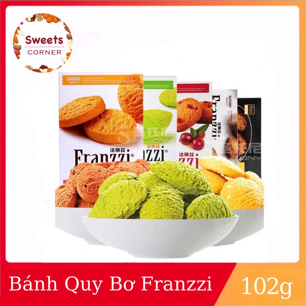 Franzzi Butter Cookies 3 flavors 102g | Shopee Malaysia