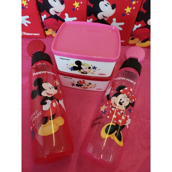 Tupperware Mickey & Minnie | Shopee Malaysia