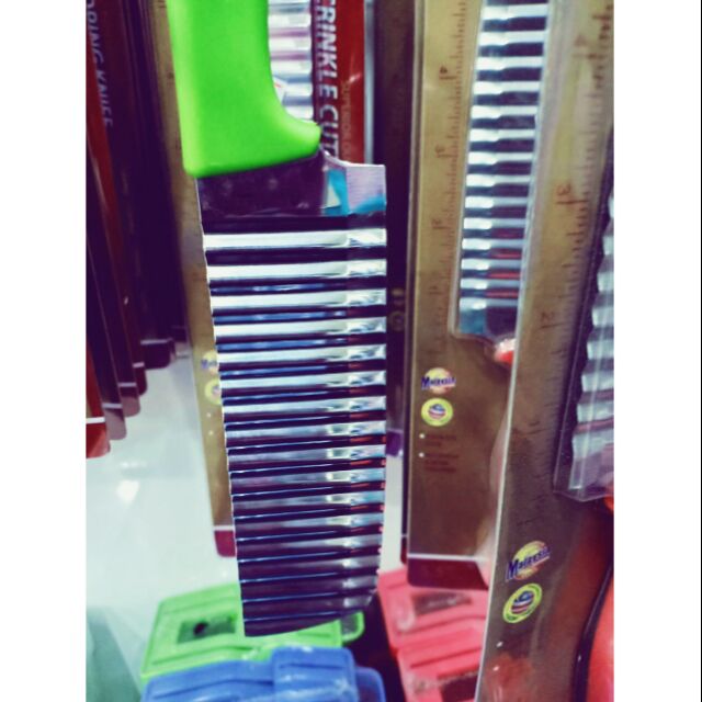 Pisau jelly & agar -agar & kentang cutter beralun | Shopee Malaysia