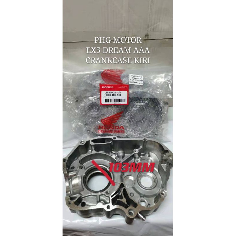 Crankcase Honda EX5 CLASS/EX5 DREAM Quality A Class/Kanan Right RH ...