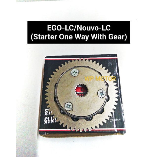 Yamaha EgoLC/EGO-LC/NouvoLC/Nouvo-LC Starter One Way Assy (With Gear ...