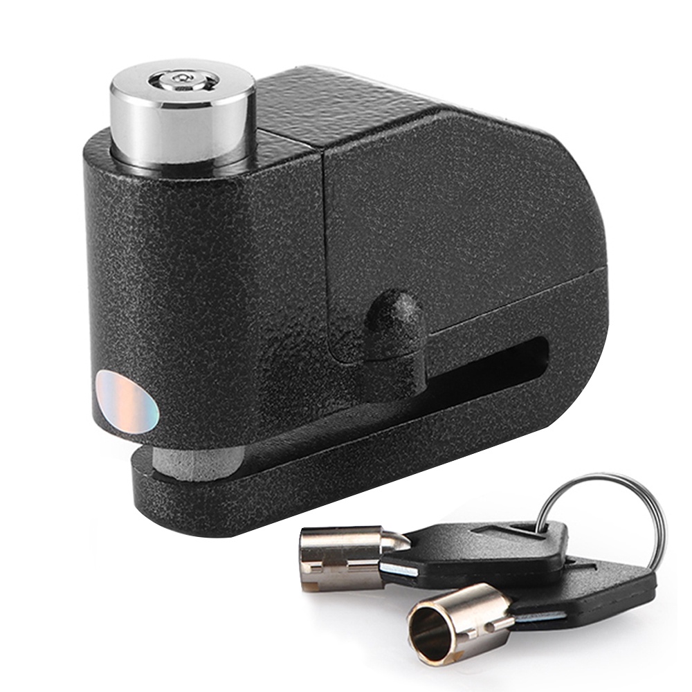 100DB Motorcycle Alarm Lock Motorbike Anti-theft Alarm Wheel Disc Brake ...