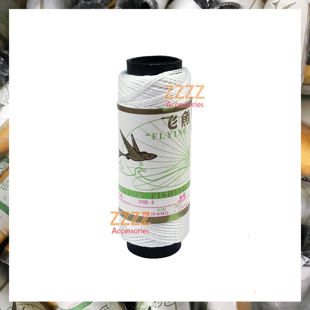 kite string wau string 150m white string for flying tools (Ready Stock ...