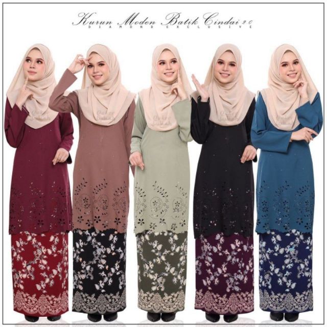 💥READY STOCK 💥 FAST DELIVERY 🚛 KURUNG MODEN BATIK CINDAI | Shopee Malaysia