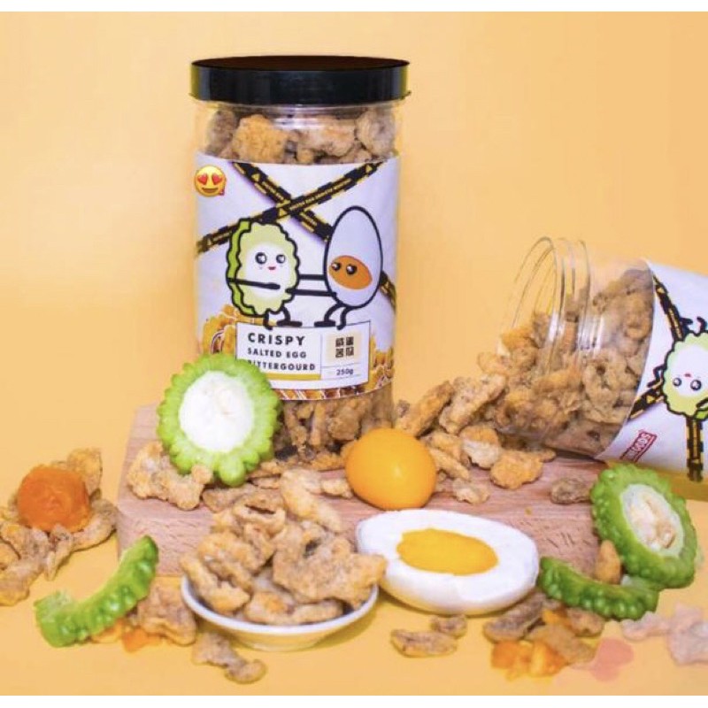 SALTED EGG BITTERGOURD (PERIA TELUR MASIN) | Shopee Malaysia