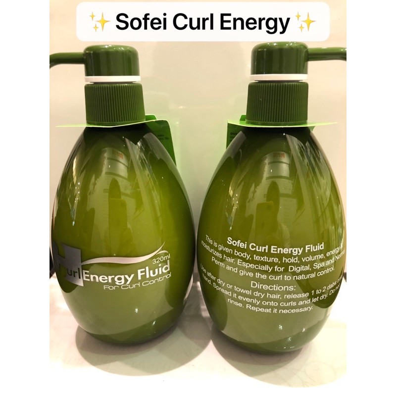 SOFEI CURL ENERGY FLUID 320ML | Shopee Malaysia