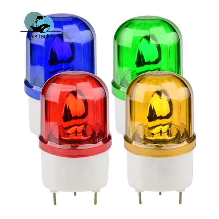 Alarm Light LED Flashing Rotating Buzzer Warning Light Security ...