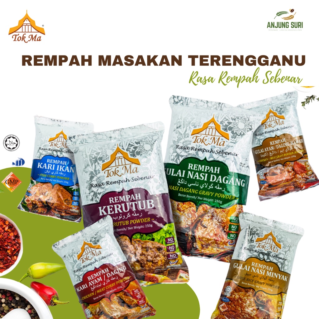 Tok Ma Rempah Terengganu Gulai Nasi Dagang Nasi Minyak Kerutub Kari ...