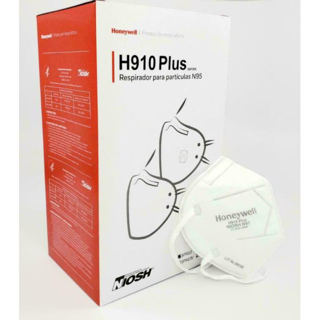 [50 PCS] HONEYWELL H910 PLUS N95 PARTICULATE RESPIRATOR NIOSH APPROVED N95 MASK | Shopee Malaysia