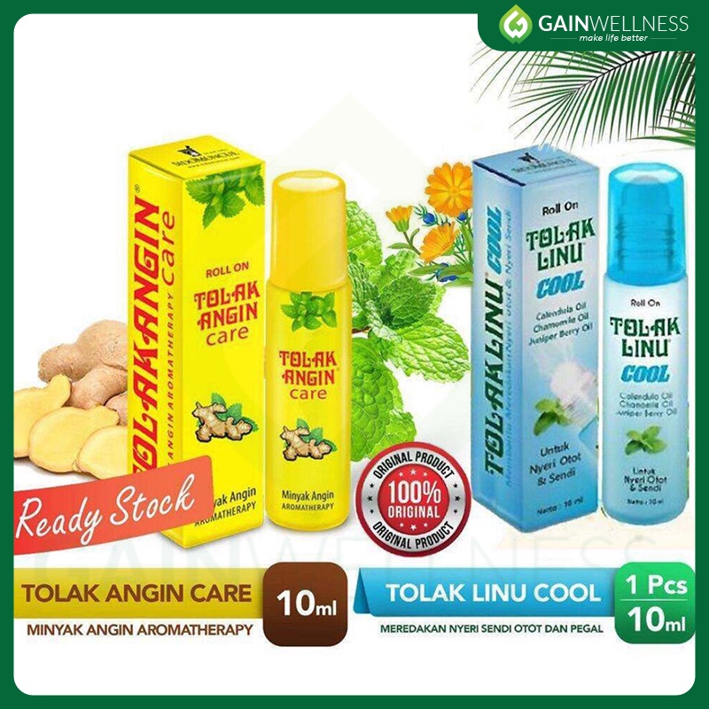 Tolak Angin care dan linu cool aromatherapy halal 10ml Roll On ...