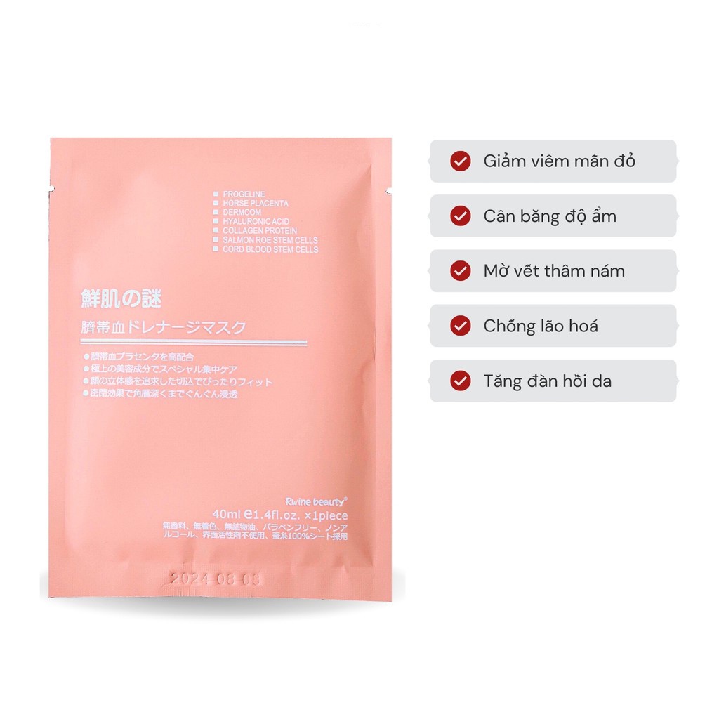 Japanese sheep placenta mask | Shopee Malaysia