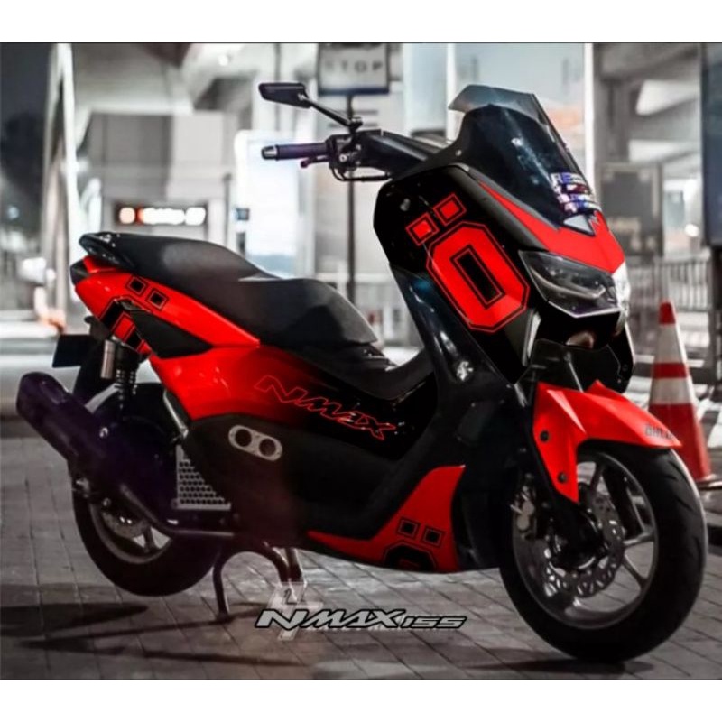 Decal YAMAHA NMAX NEW 155 COOL FULL BODY MOTIF | Shopee Malaysia