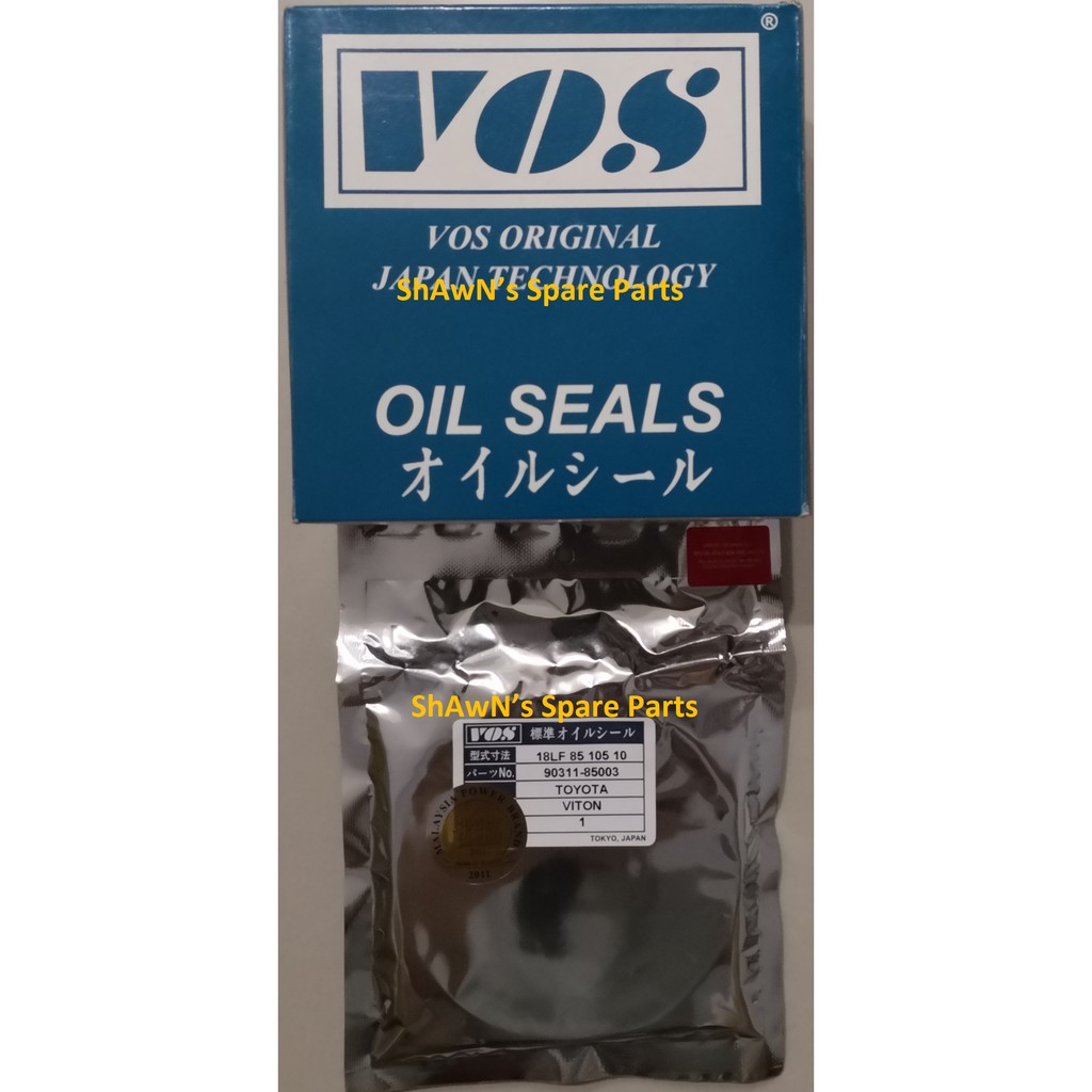 Flywheel Oil Seal Toyota Camry SXV10 SXV20 2.2 / Dyna LY100 / Hiace ...