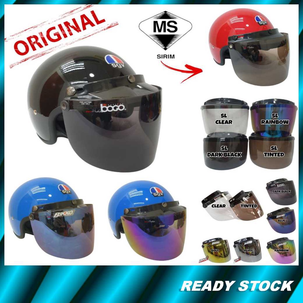 cm+Motor SGV Wings Half Helmet Original Motorcycle SIRIM Approved With ...