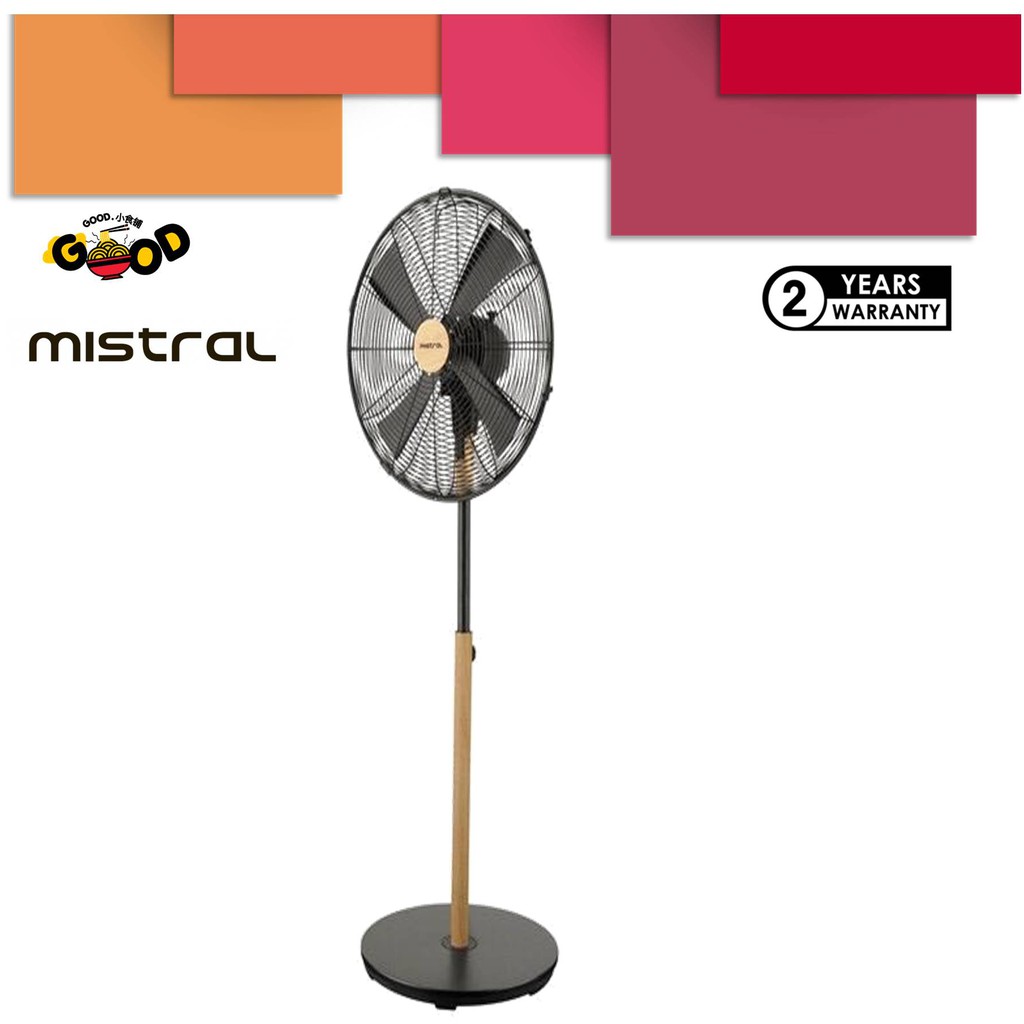 Mistral 16" 3 Speed With Mechanical Control MSF1615M Stand Fan | Shopee ...