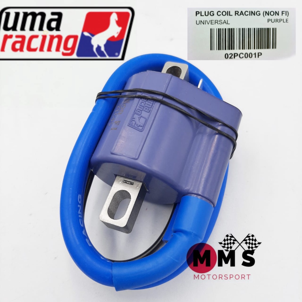 Uma Racing Plug Coil Racing (Non-FI) Universal EX5 LC135 Purple 100% ...