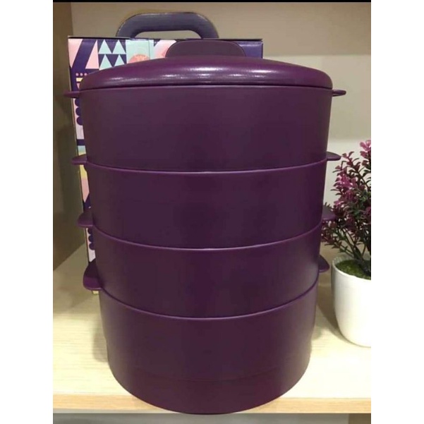 Promosi Pengukus Tupperware Steam it 4 Layer | Shopee Malaysia