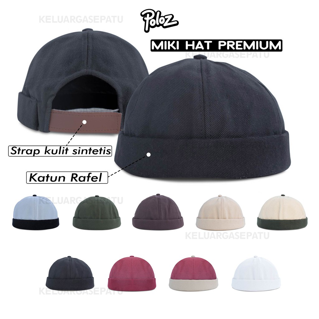 Miki HAT Caps MIKI HAT PREMIUM Caps UAS Caps Adult Caps MIKI HAT ...