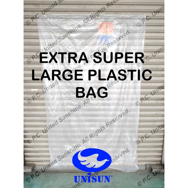 122cm x 183cm EXTRA SUPER LARGE PLASTIC BAG PE Material (Used) | Shopee ...