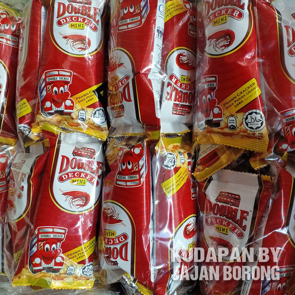 DOUBLE DECKER MINI PRAWN 15G X 10PCS | Shopee Malaysia