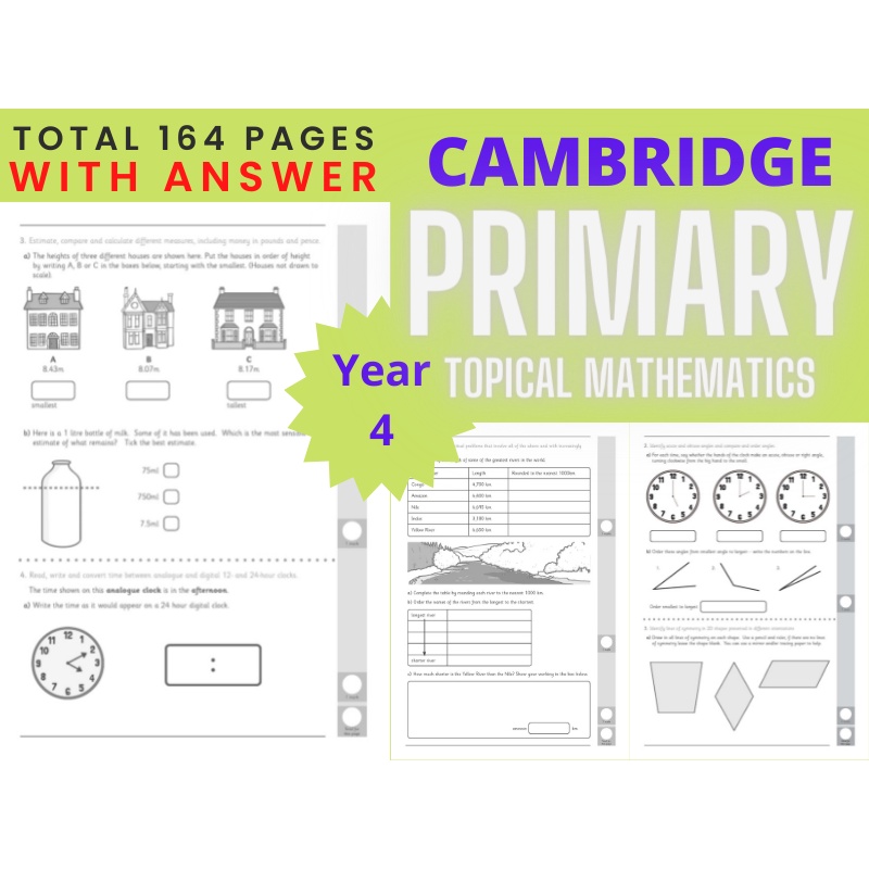 Primary Year 4 Topical Mathematics *softcopy* | Shopee Malaysia