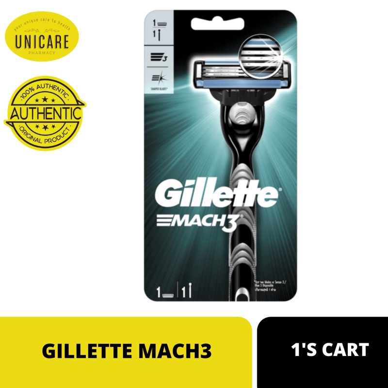 🔥🔥OFFER🔥🔥Gillette Mach 3 💯💯💯(Ready Stock) | Shopee Malaysia