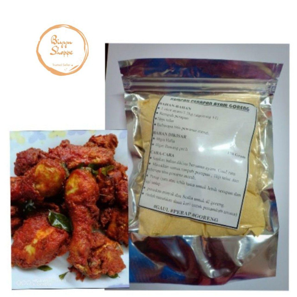 Serbuk Perapan Ayam Crispy + free gift | Shopee Malaysia