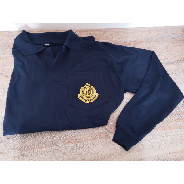(L/S) JPJ - UNIFORM SEKOLAH SCHOOL T-SHIRT KADET JPJ LONG SLEEVE LENGAN ...