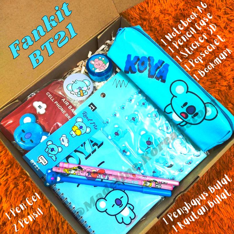 Stationery BT21 Gift Box BT21/Hampers BT21/Hampers Birthday Graduation ...