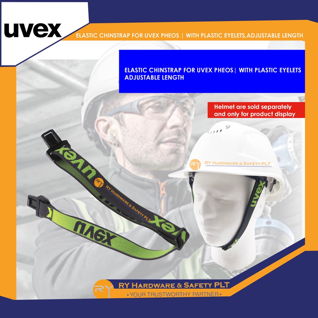 UVEX ELASTIC CHIN STRAP FOR UVEX PHEOS | WITH PLASTIC EYELETS ...