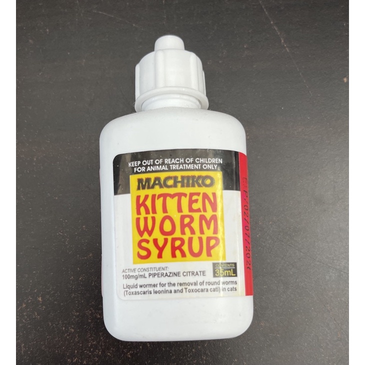 Machiko Kitten Worm Syrup 100mg/ml | Shopee Malaysia