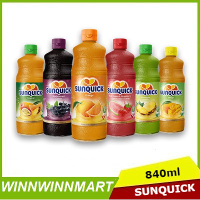 Sunquick Fruit Drink Base Jumbo 840ml | Shopee Malaysia