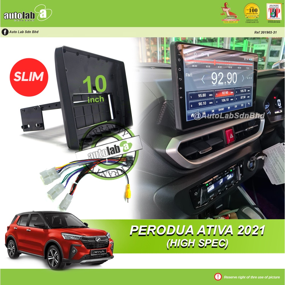 Perodua ativa android player casing 10 inch | Shopee Malaysia