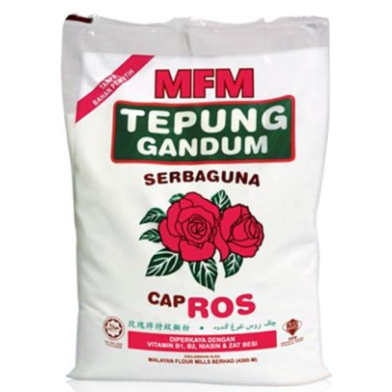 tepung gandum cap ros 850 g | Shopee Malaysia