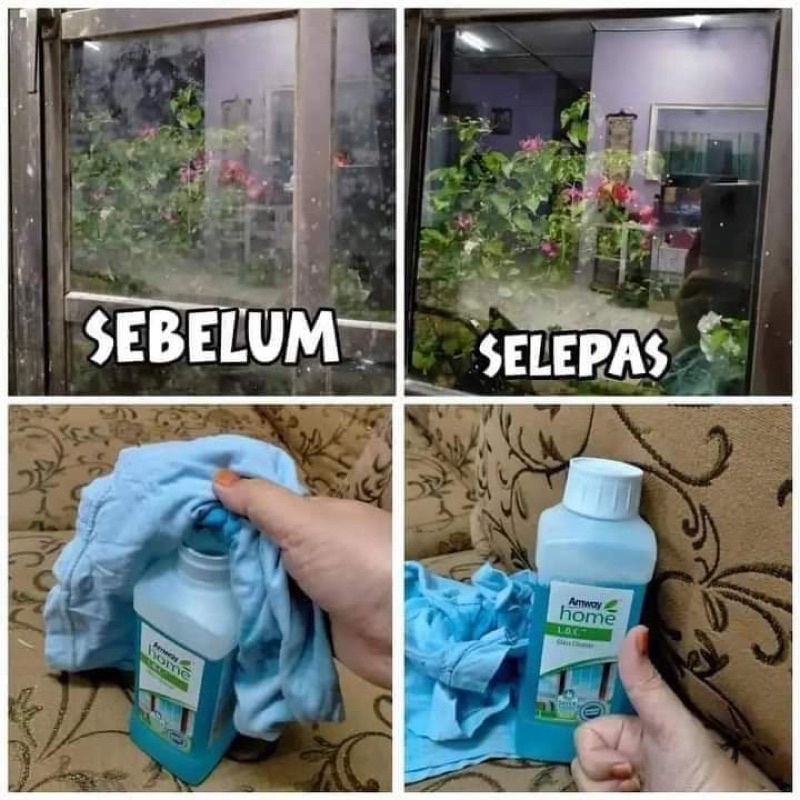 LOC Glass Cleaner 500ml | Shopee Malaysia