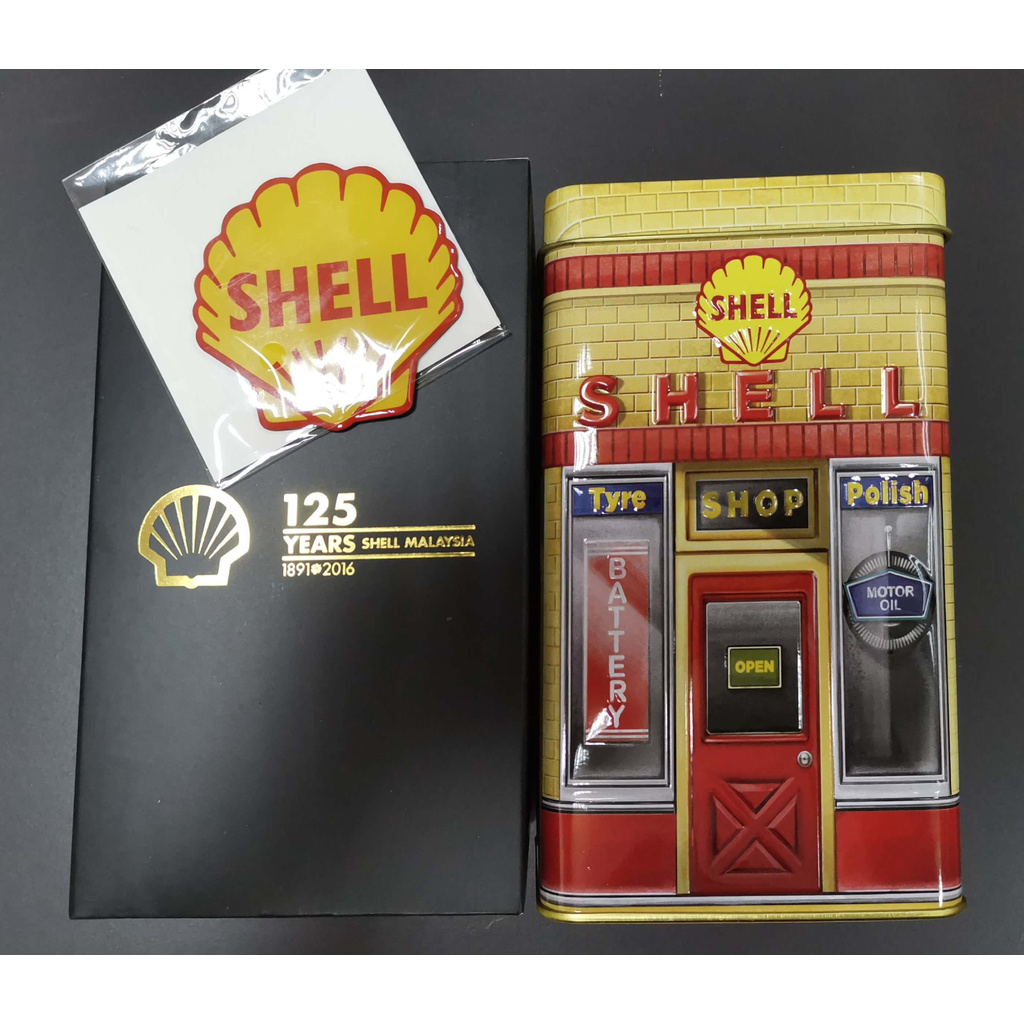 Shell 125 Years Tin box (with Magnet ) | Shopee Malaysia