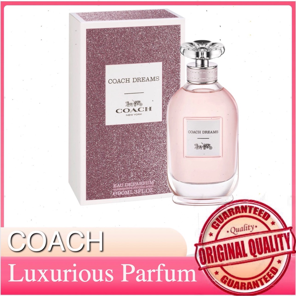 ORIGINAL Coach Dreams 90ml EDP | Shopee Malaysia