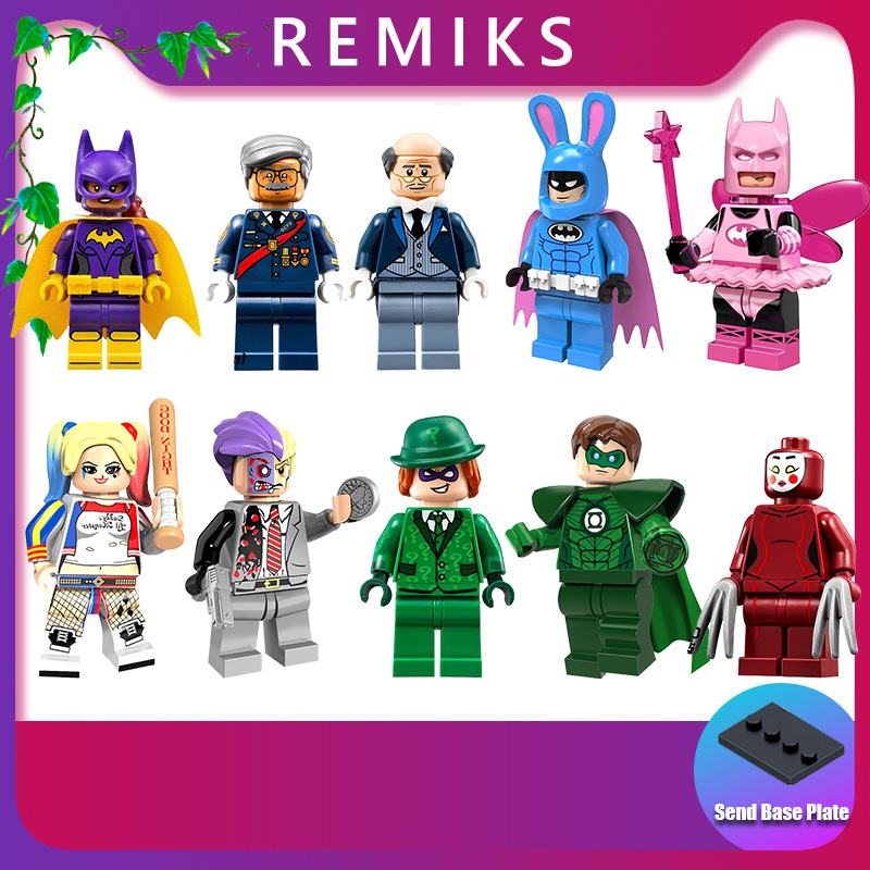 DC Movie Minifigures Batman Joker Green Lantern Superhero Series ...