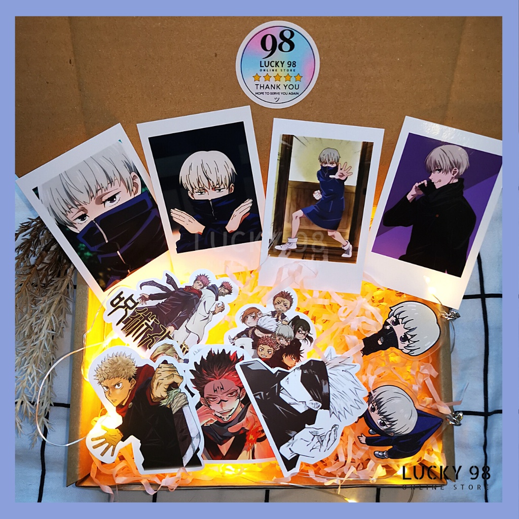Jujutsu Kaisen Luxe Box Character Fankit Polaroid Gift Set Box Gojo ...
