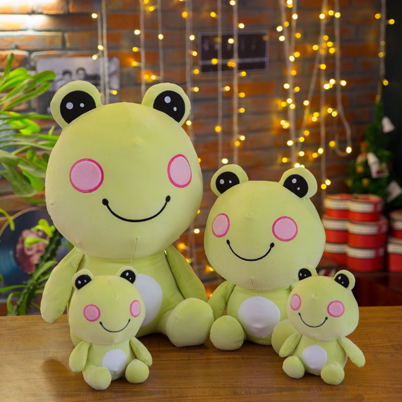 🔥READY STOCK🔥 Friendly Frog Doll Soft Plush, Stuffed Froggy dolls (3 ...