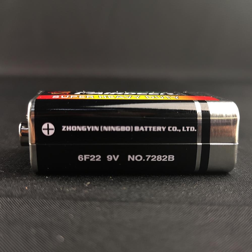 AKIRO 9V 6F22 High Power Long Life Battery Heavy Duty Super Energy for ...